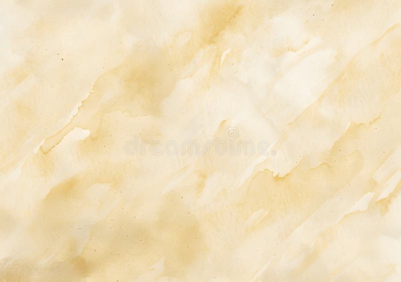 Watercolor Texture Beige Parchment Background Stock Illustration ...