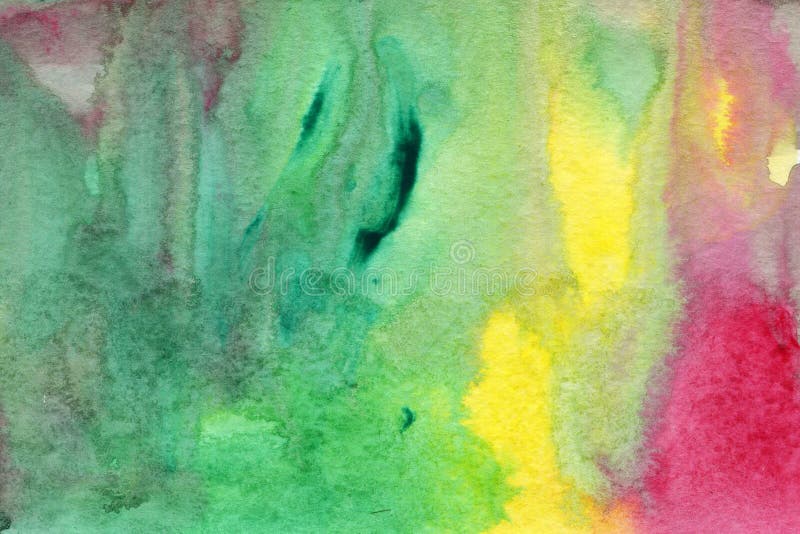 Watercolor Texture Colorful Background Pattern Stock Image - Image of ...
