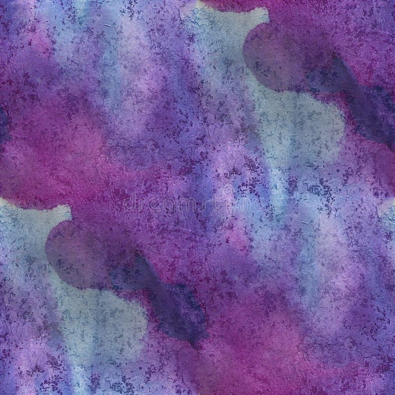 Watercolor Texture Dark Blue, Violet Background Stock Illustration ...
