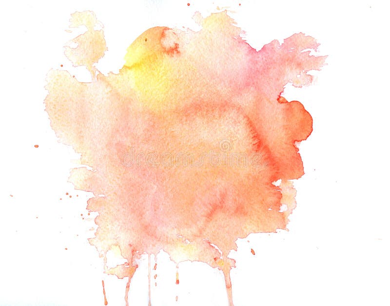 Watercolor Texture with Splodges Stock Illustration - Illustration of ...