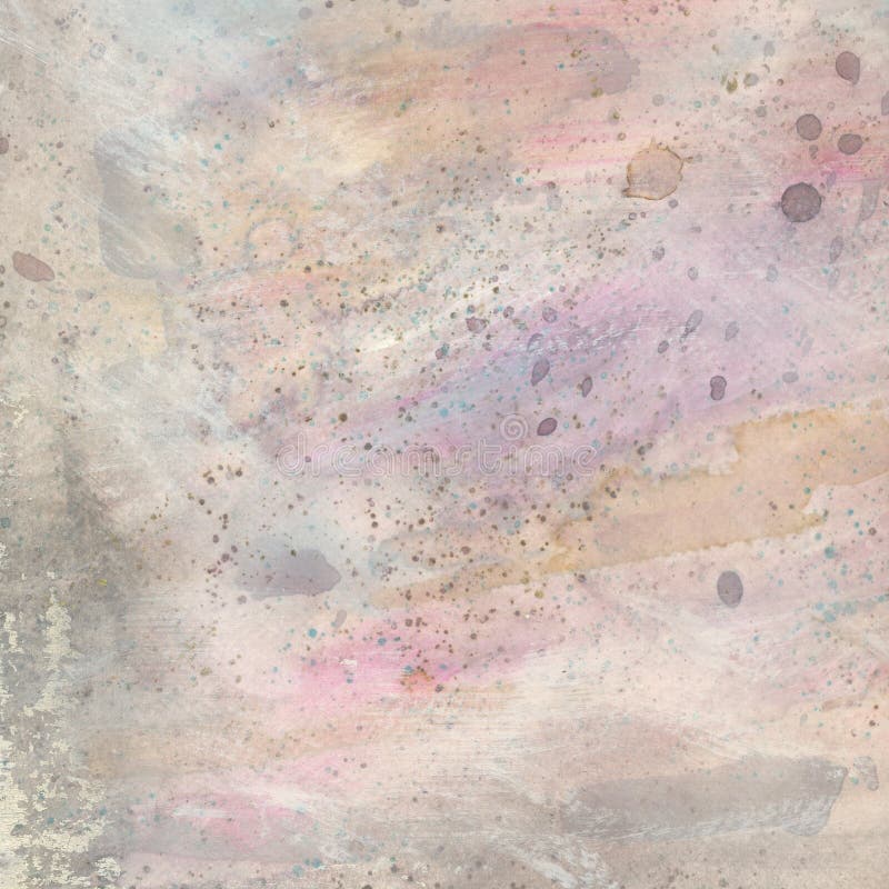 Watercolor Textured Background in Pastel Colors Stock Illustration ...