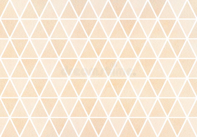 Watercolor Triangle Pattern. Stock Illustration - Illustration of sandy ...