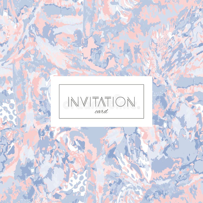 Watercolor Vector Seamless Patchwork Pattern for Invitation Card. Stock ...