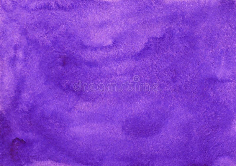 Watercolor Violet Background Texture. Aquarelle Purple Stains Backdrop ...