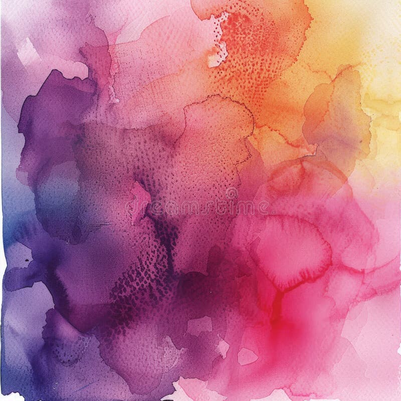 Watercolor Wash Texture, Vibrant Details of Watercolor Stroke Stock ...