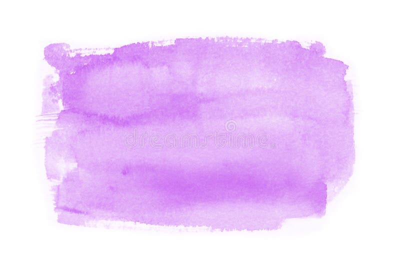 Watercolor on White Background Stock Illustration - Illustration of ...