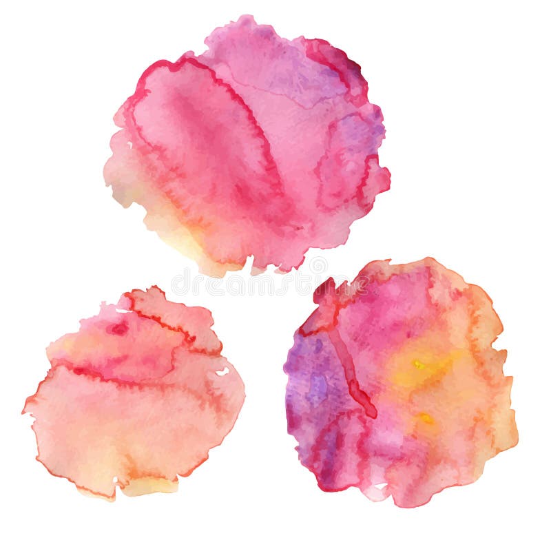 Watercolor on White Background Stock Illustration - Illustration of ...