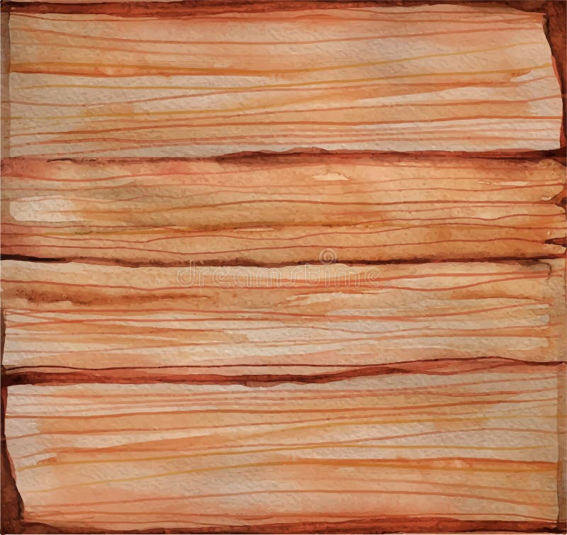 Watercolor Wood Board Texture, Board, a Background Vintage Stock Vector ...