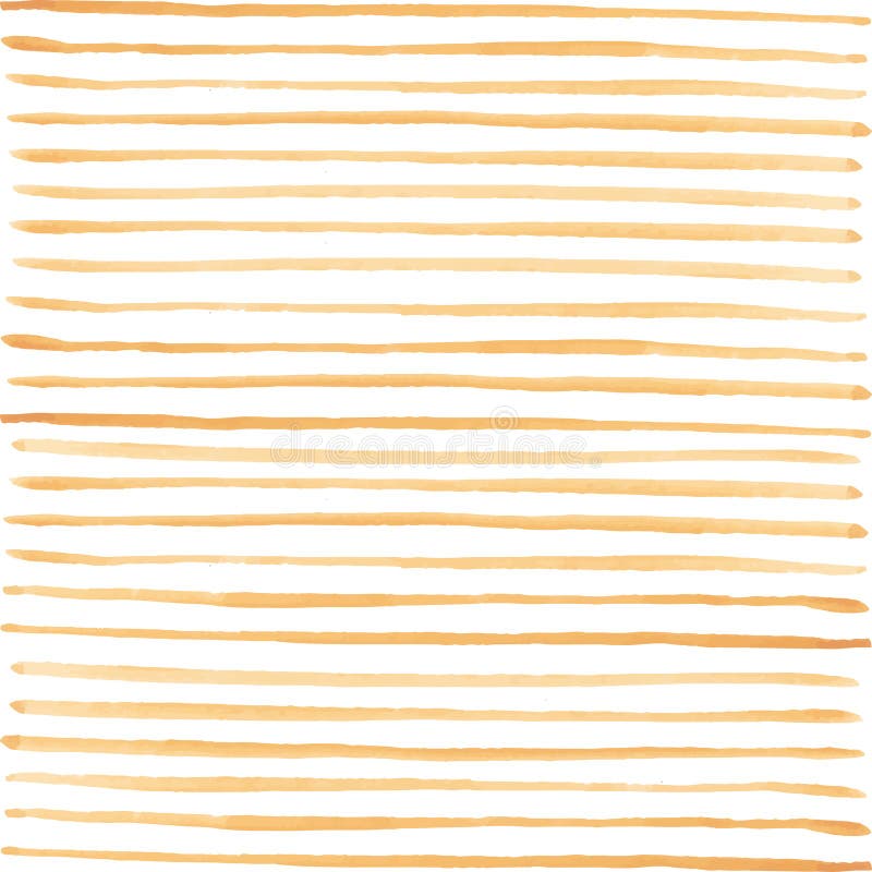 Watercolor Yellow Stripes Pattern Stock Vector - Illustration of ...
