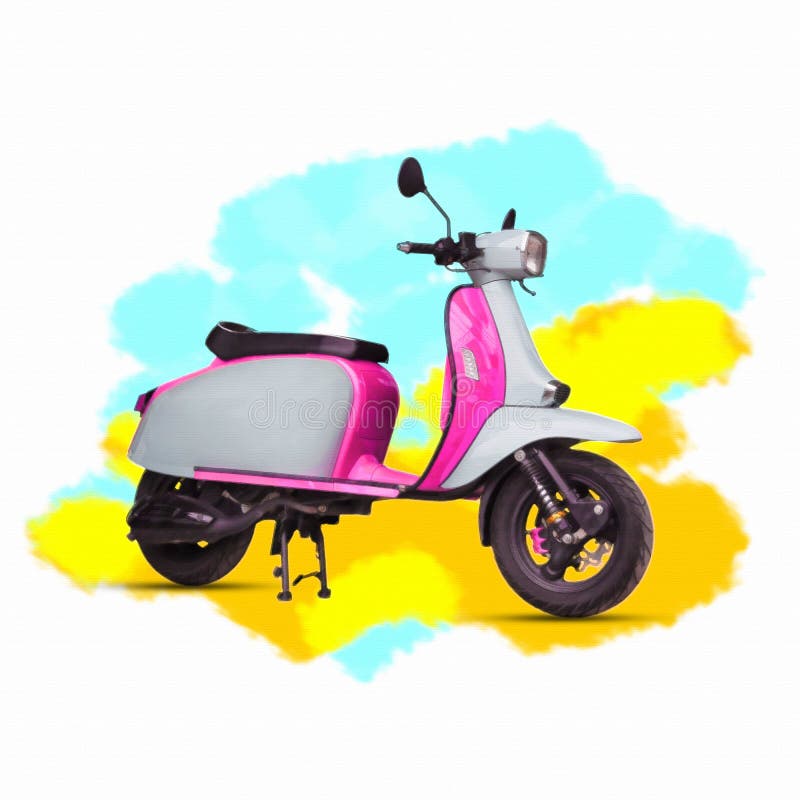 Pink Motorcycle Stock Illustrations – 1,716 Pink Motorcycle Stock ...