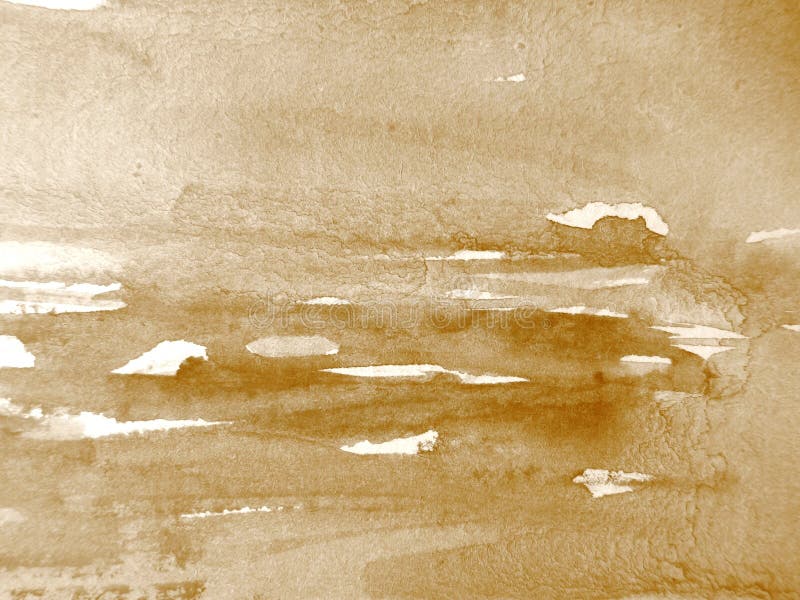 Watercolour in Sepia 2 stock photo. Image of macro, texture - 20406696