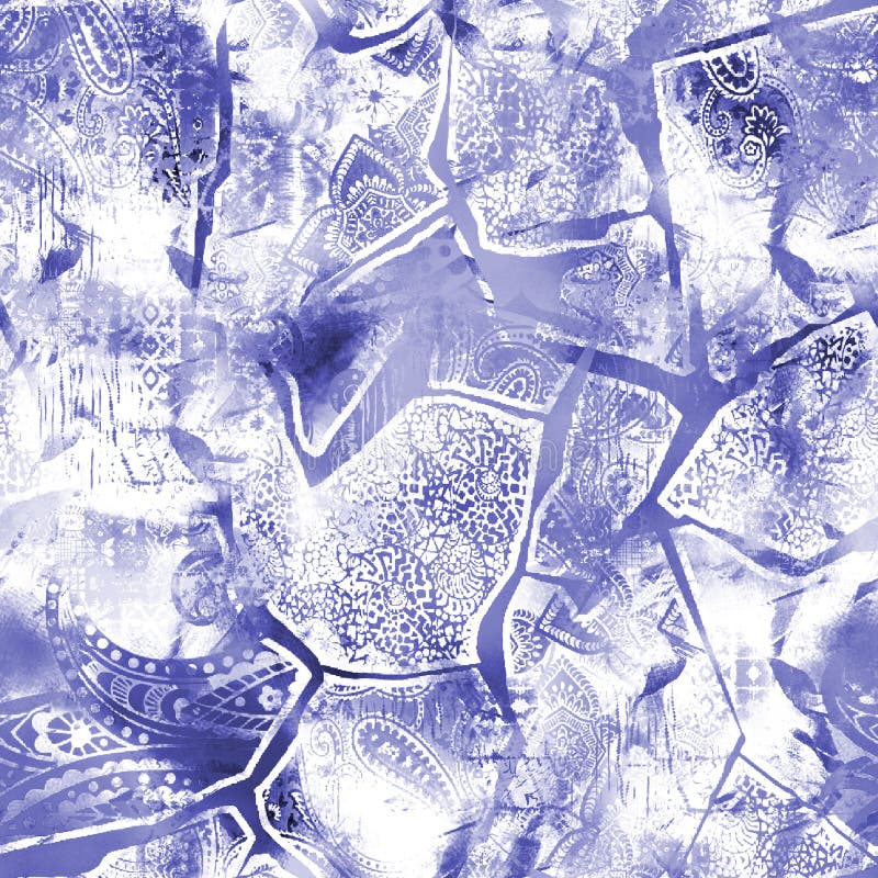 Watercolour Shibori Pattern, Tie Dye Allover, Textile, Shibori Allover ...