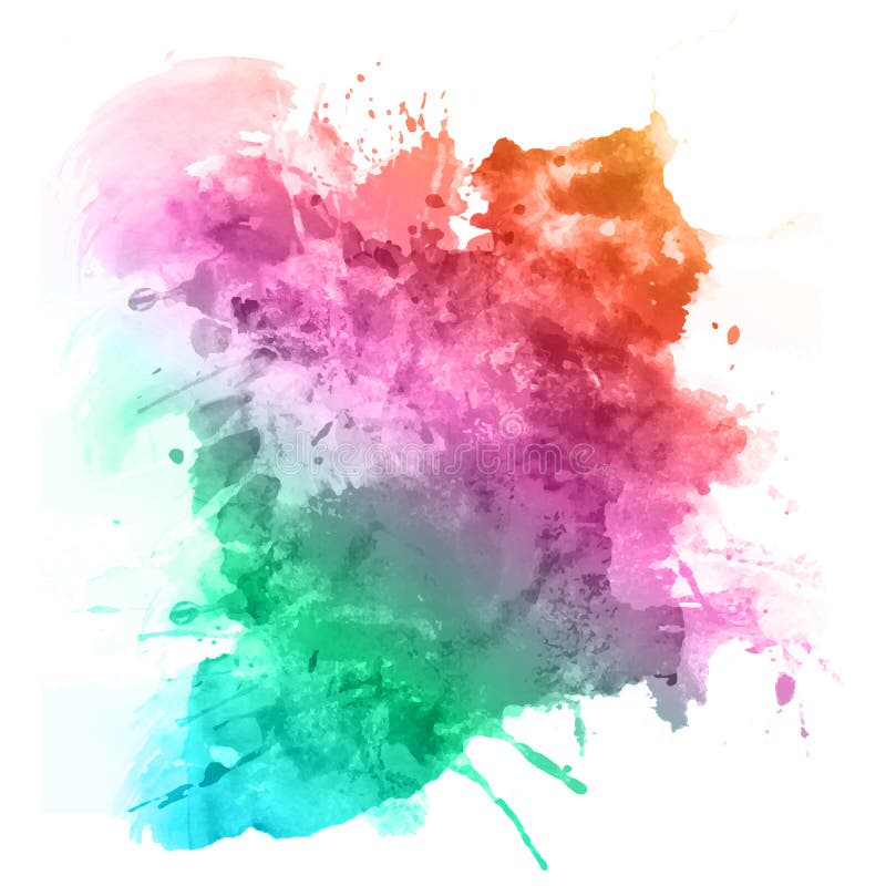 Ink splatter rainbow black stock vector. Illustration of dirt - 7748871