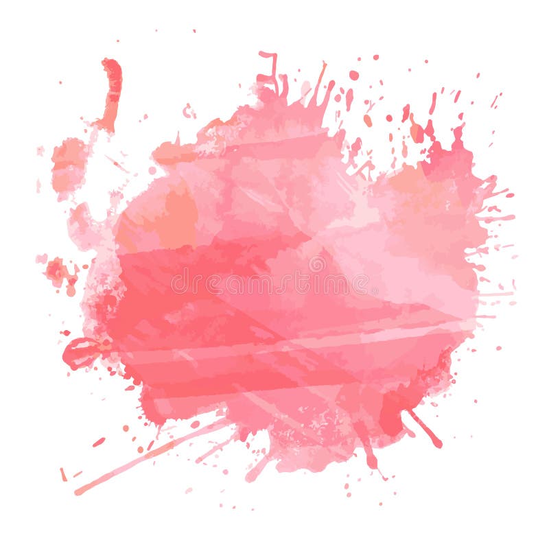 Watercolour splatter stock vector. Illustration of eps10 - 64501059