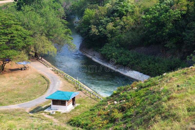 Watercourse stock photo. Image of hydroelectric, reservoir - 52612518