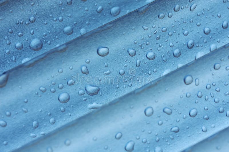 Waterdrops stock image. Image of metal, transparent, liquid - 19405949