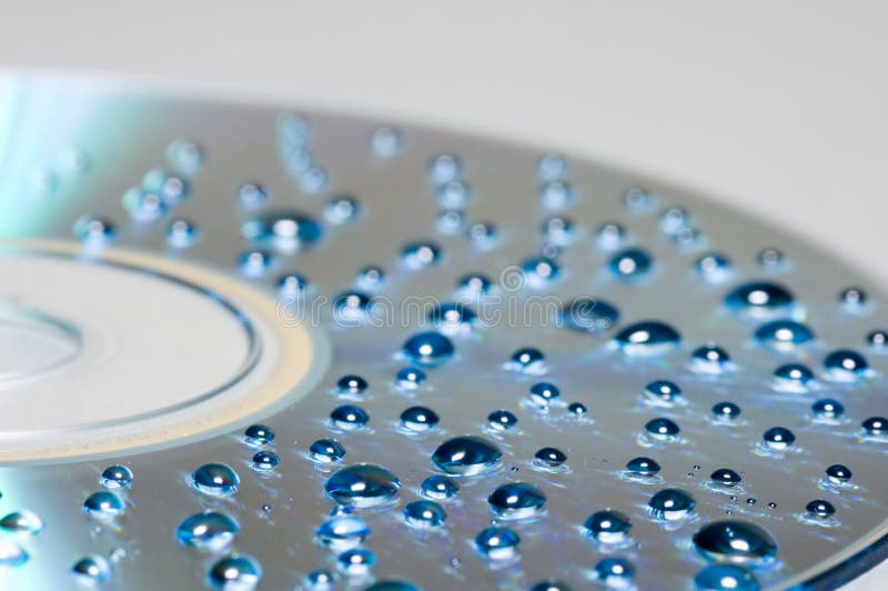 DVD stock image. Image of data, burn, computer, waterdrops - 19782805