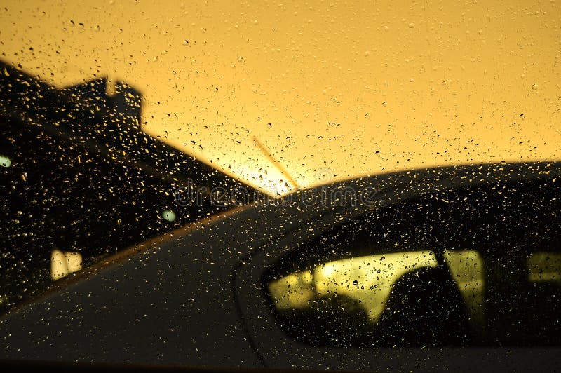 Waterdrops stock image. Image of rainbownskynsunset, waterdrops - 52477257