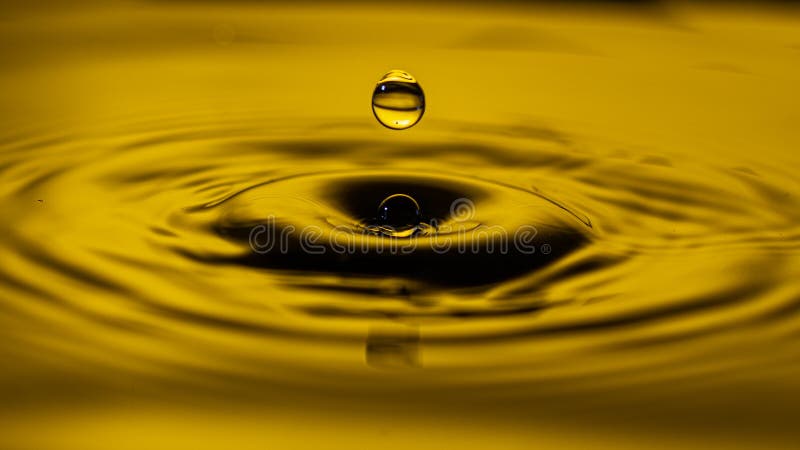Waterdrops stock photo. Image of splashing, crown, abstract - 208234394