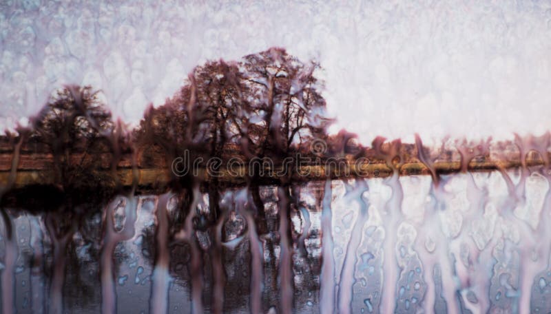 Watered Down Landscape Experiment 6 Stock Photo - Image of hill, blue ...