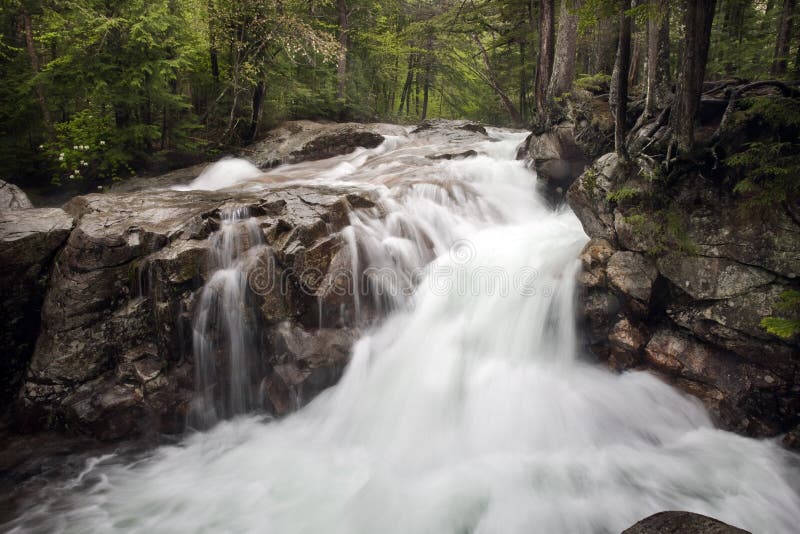 Waterfall stock image. Image of mountains, water, spring - 11431935