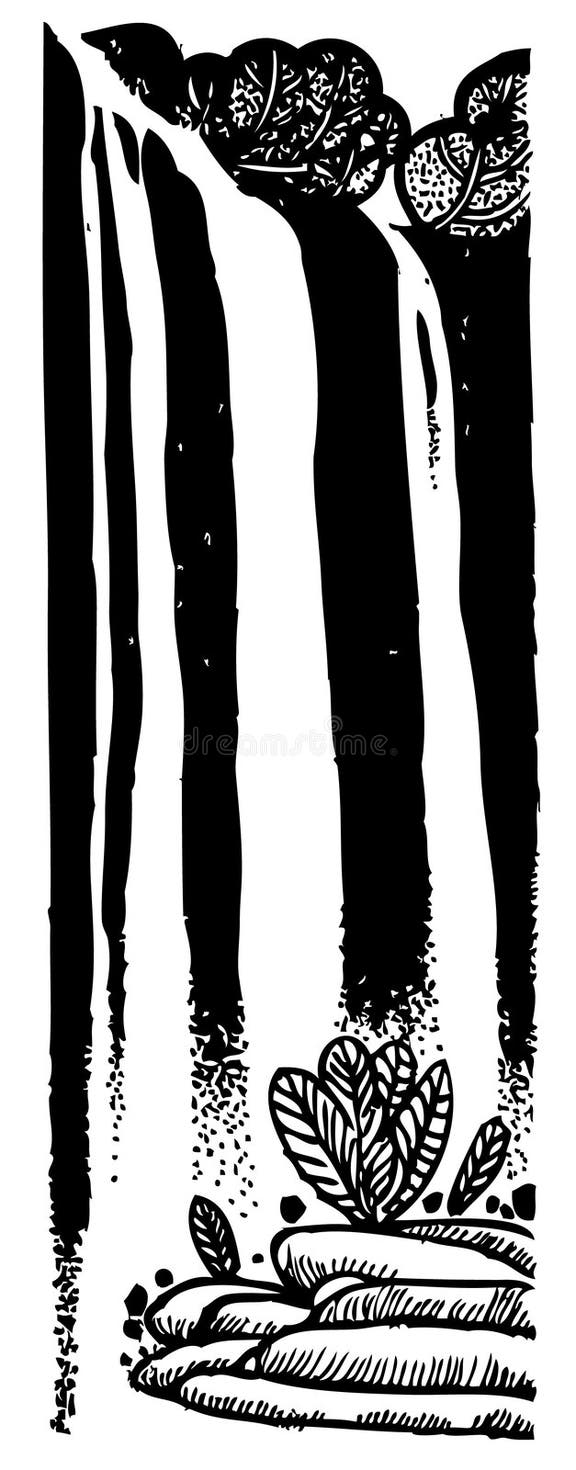 Waterfall Landscape Photography Stock Illustrations – 183,843 Waterfall ...