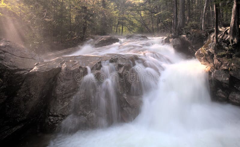 Waterfall stock image. Image of white, basin, hampshire - 12341027