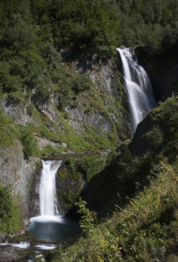 Waterfall stock photo. Image of pyrenees, spain, mountain - 12760640