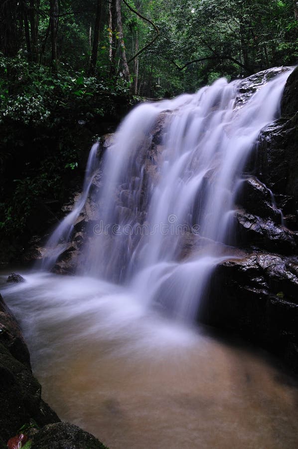 Waterfall stock photo. Image of outdoor, water, parks - 13482780