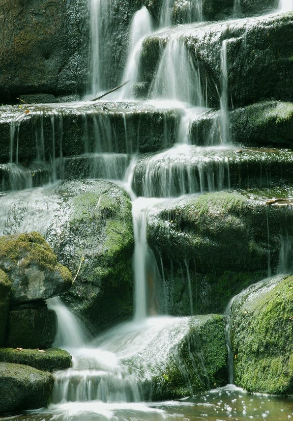 Waterfall stock photo. Image of rock, cascades, geology - 15393196