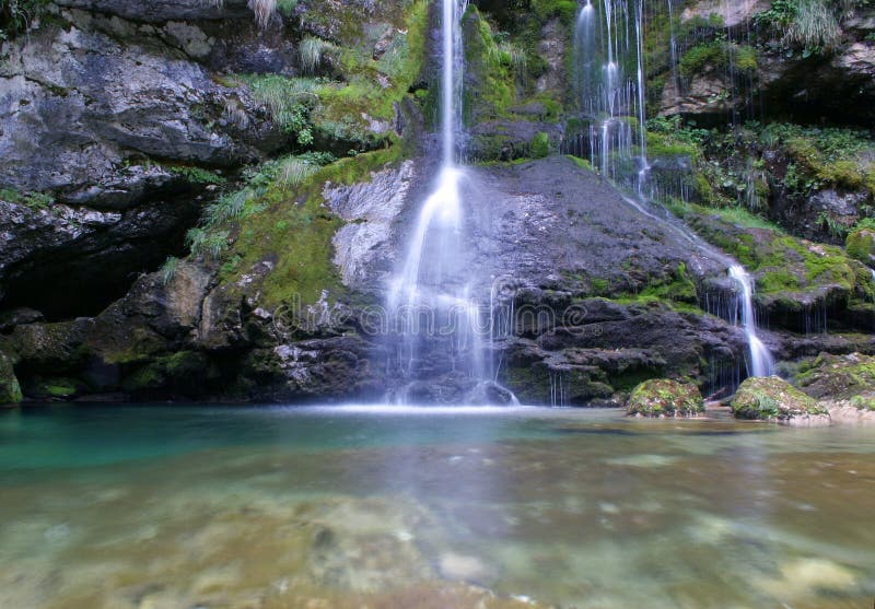 Waterfall stock photo. Image of metaphor, fresh, clean - 1560068