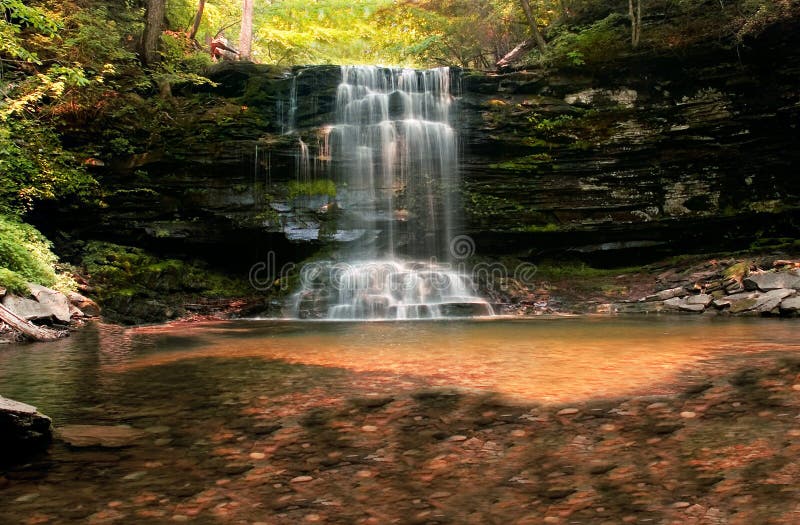 Table Rock State Park SC Waterfalls Landscape Stock Photo - Image of ...