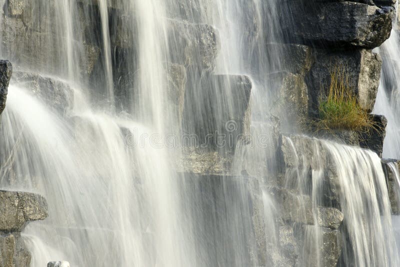 Waterfall stock image. Image of outdoor, splash, waterfalls - 19605587