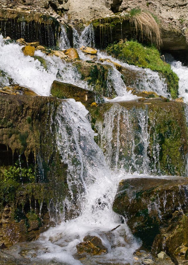 Waterfall stock image. Image of source, waterfall, water - 20675349