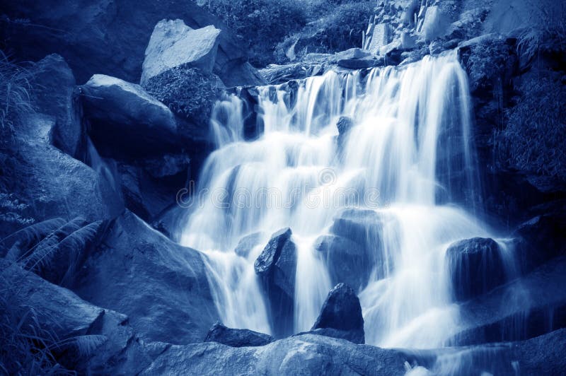 Waterfall stock image. Image of ecology, ecosystem, clean - 22058239