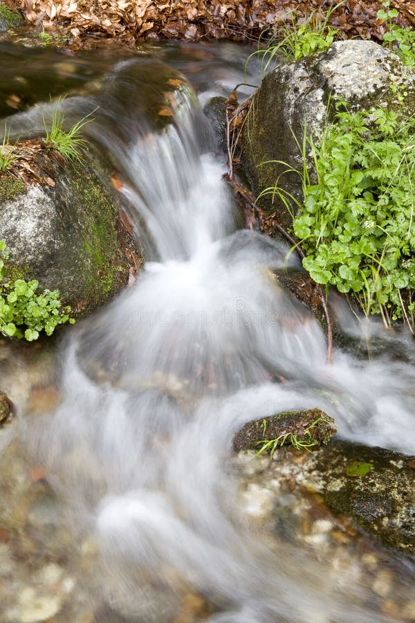 Waterfall stock image. Image of autumn, landscapes, foam - 5715785