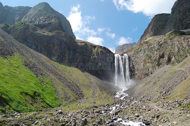 Changbai Waterfall stock photo. Image of jilin, changbai - 6306284