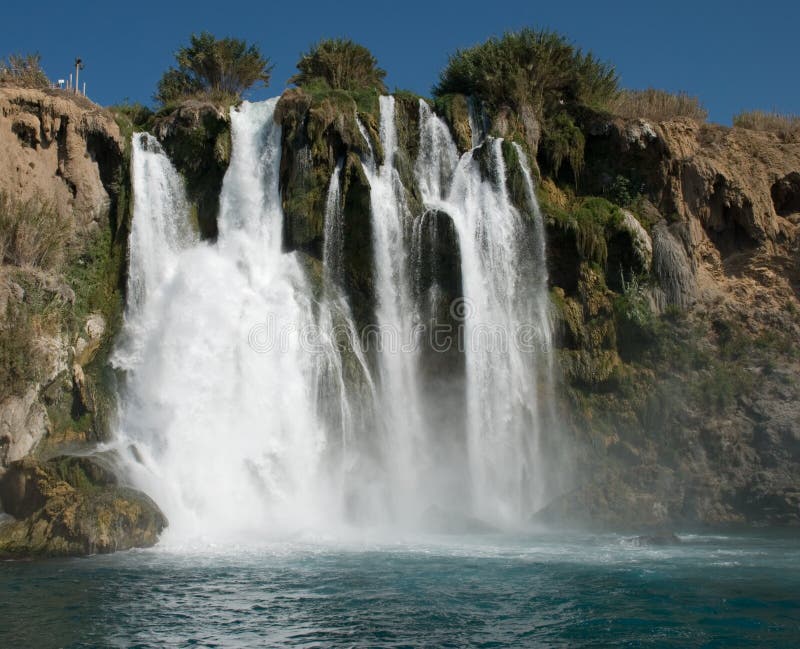 The Waterfall in Northern Israel Stock Photo - Image of three, beauty ...