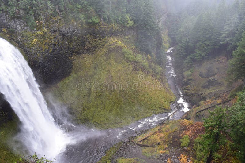 Waterfall stock image. Image of view, waterfall, aerial - 90197211
