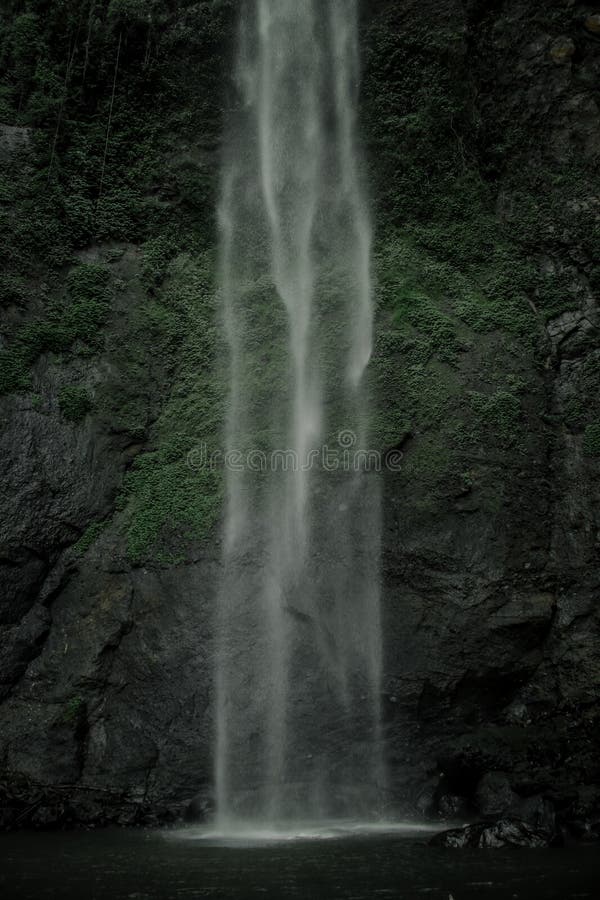 Waterfall Air Terjun Cimahi Stock Image - Image of terjun, cimahi ...
