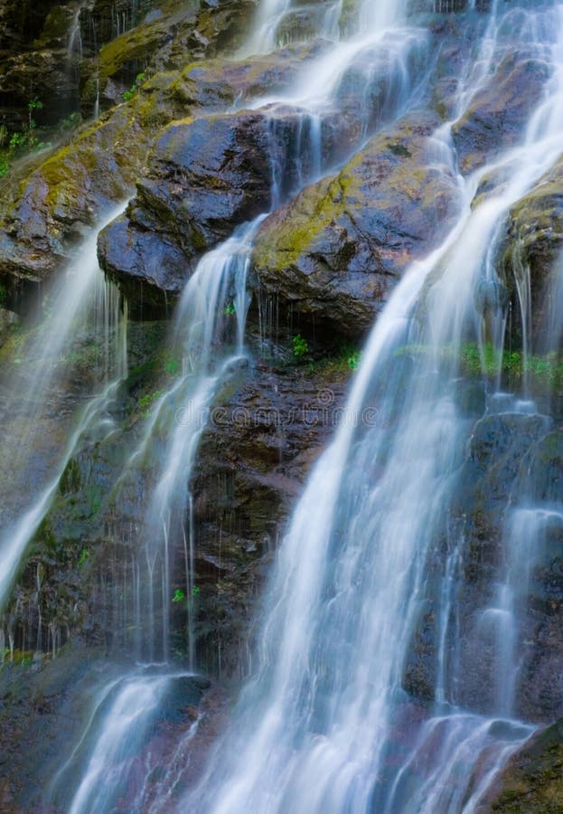 Waterfall Austria stock image. Image of white, creek, cool - 3213105