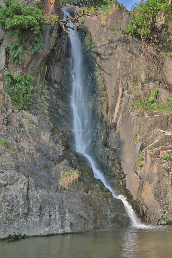 Waterfall Bay Park,hk stock photo. Image of coast, marine - 60419516