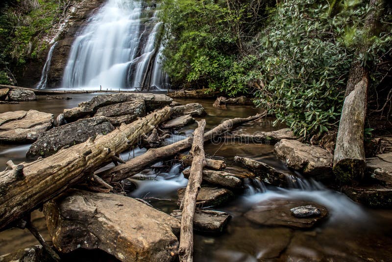 The Waterfall stock photo. Image of water, environment - 151220532