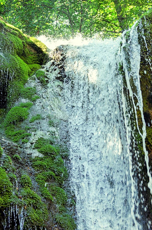 Waterfall. Beautiful Nature. Chill and Relax. Stock Image - Image of ...