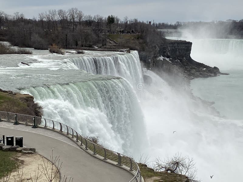 Waterfall stock image. Image of waterway, river, winter - 262037653