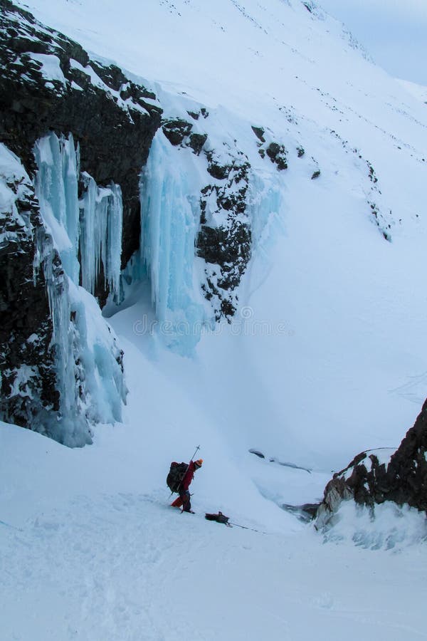 A Frozen Waterfall with Ice Stock Photo - Image of nature, cold: 11825508