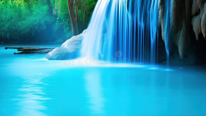 Waterfall Log Stock Illustrations – 238 Waterfall Log Stock ...