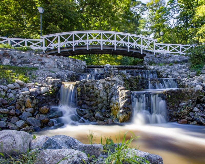 Waterfall stock photo. Image of tourist, flod, flow, backgrounds - 59419008
