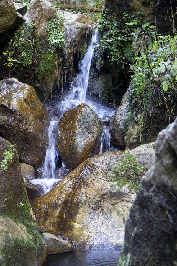 Waterfall brook stock image. Image of fresh, outdoor - 178404835