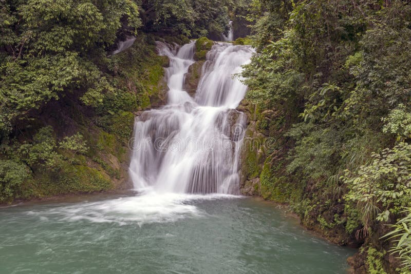 Waterfall in Brooks in Slow Motion Stock Image - Image of model, float ...